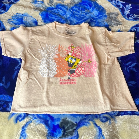Tops | Spongebob Crop Top | Poshmark